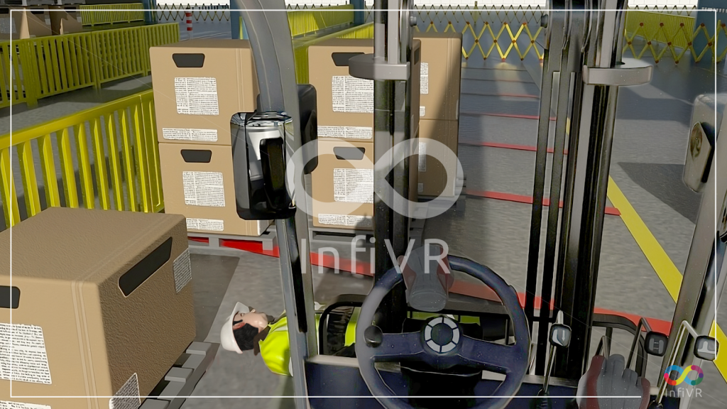 VR Forklift Training with InfiVR's VR/AR/MR Solutions