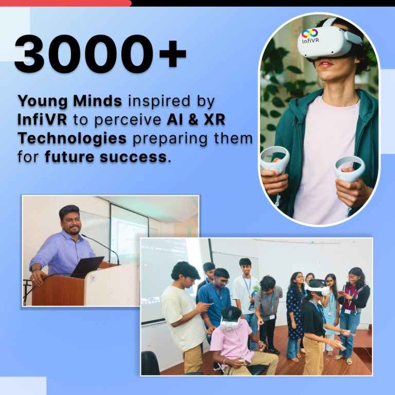 3,000+ Young Minds Inspired by InfiVR to adopt AI & and other Future ...